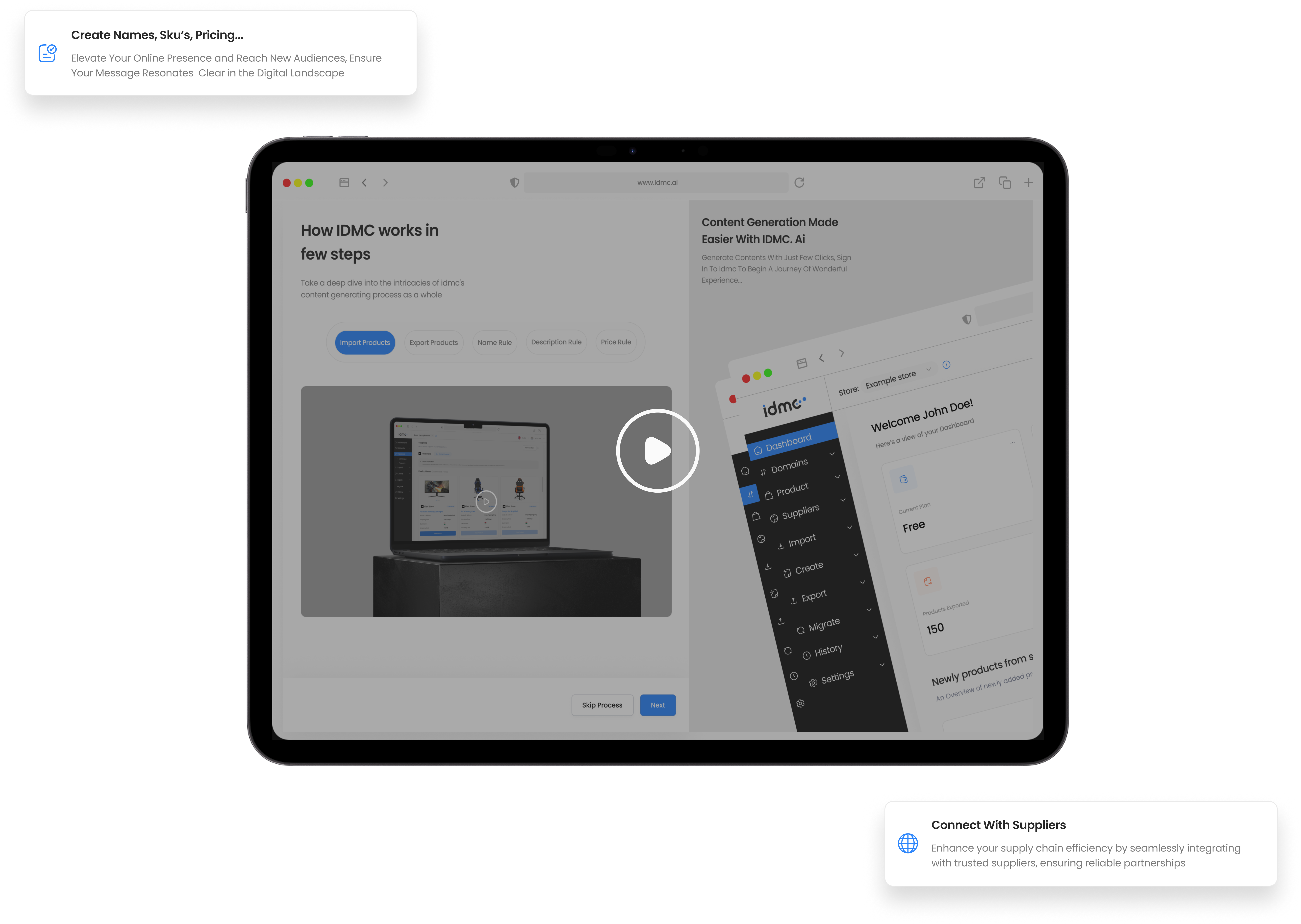 IDMC - Intelligent Data Modifier & Connector